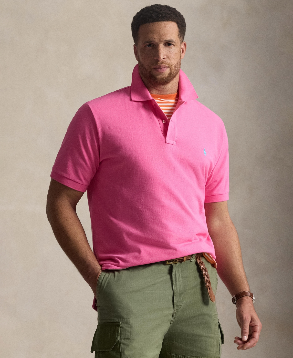 Click here for Polo Ralph Lauren Mens Big & Tall The Iconic Mesh... prices