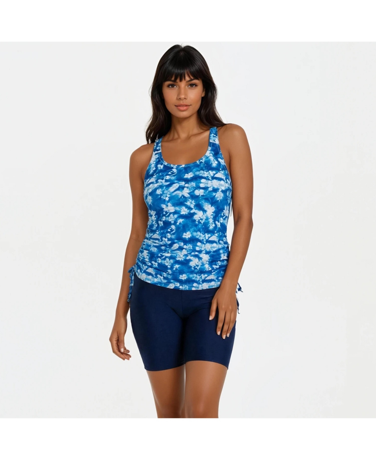 Click here for Calypsa Womens Maya Tankini Swim Top With Built-In... prices