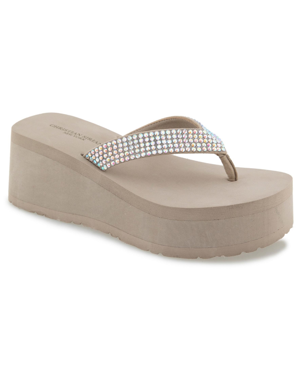 Click here for Christian Siriano Womens Filix Wedge Flip-Flop - S... prices