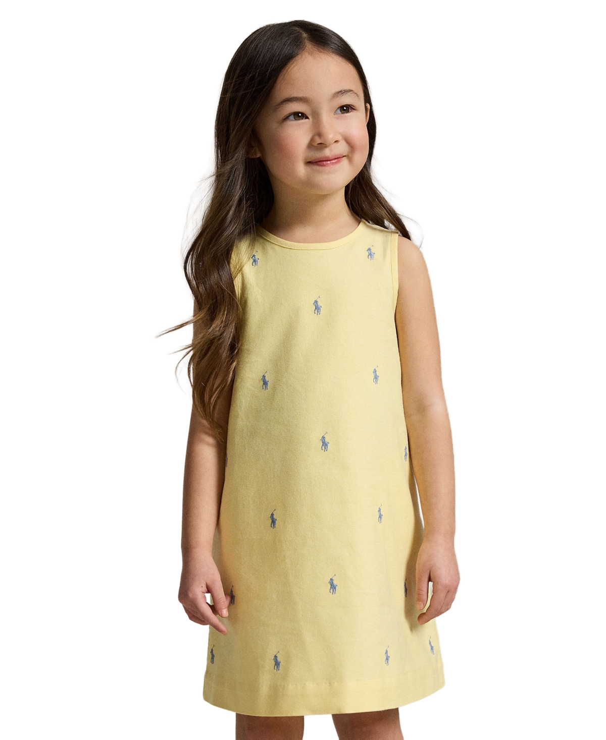 Click here for Polo Ralph Lauren Girls 2-6X Polo Pony Three-Butto... prices