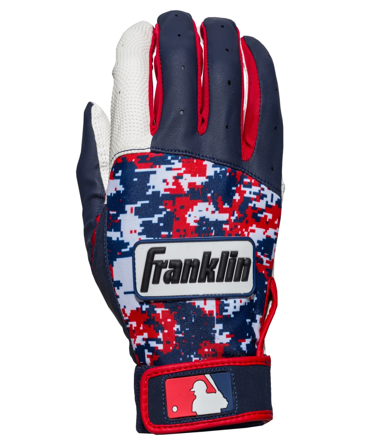 Click here for Franklin Sports Digitek Batting Glove - White Navy prices