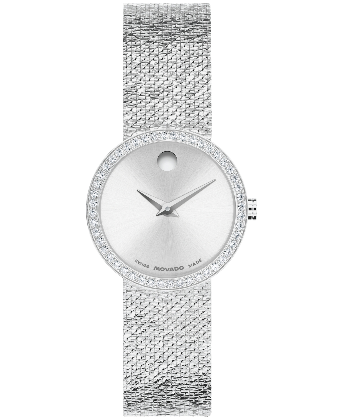 Click here for Movado Womens Museum Velura Lab Grown Diamond Swis... prices