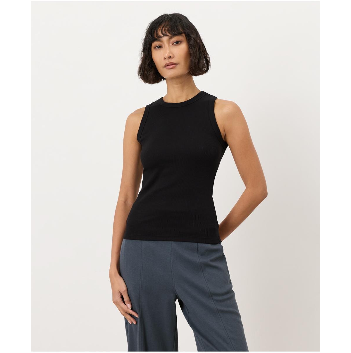 Click here for Pact Womens Organic Cotton Perfect Rib Layering Ta... prices