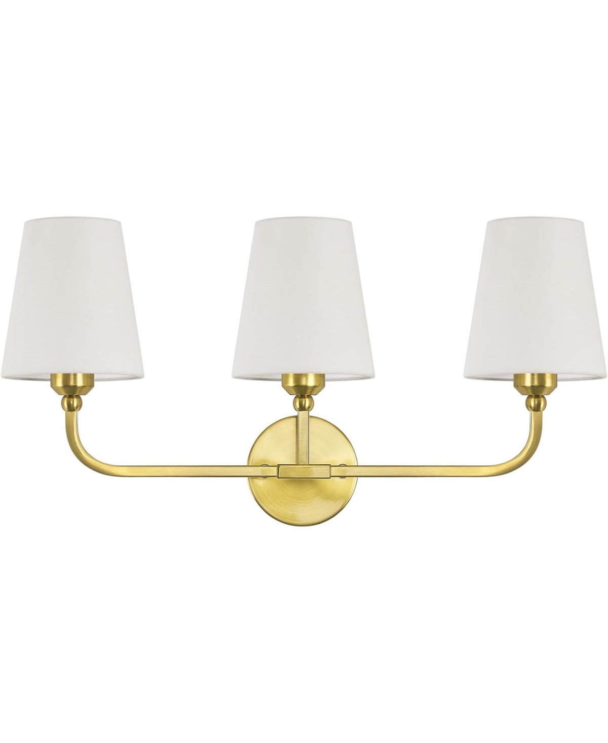 Click here for Busdays Bathroom Light Fixtures  3-Light Brushed G... prices