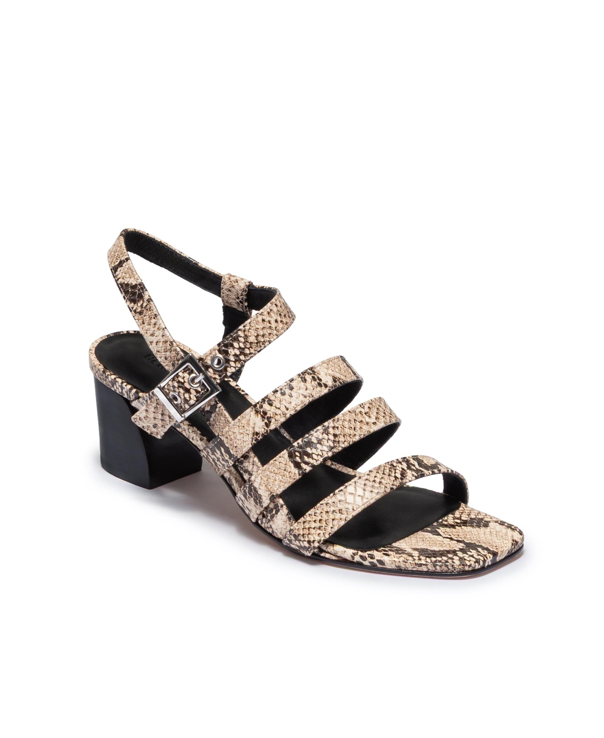 Click here for Bernardo Footwear Novi Mid Heel Sandal - Natural s... prices