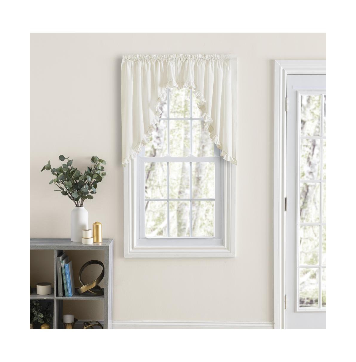 Click here for Ellis Curtain Home Classic Narrow Ruffle Natural C... prices