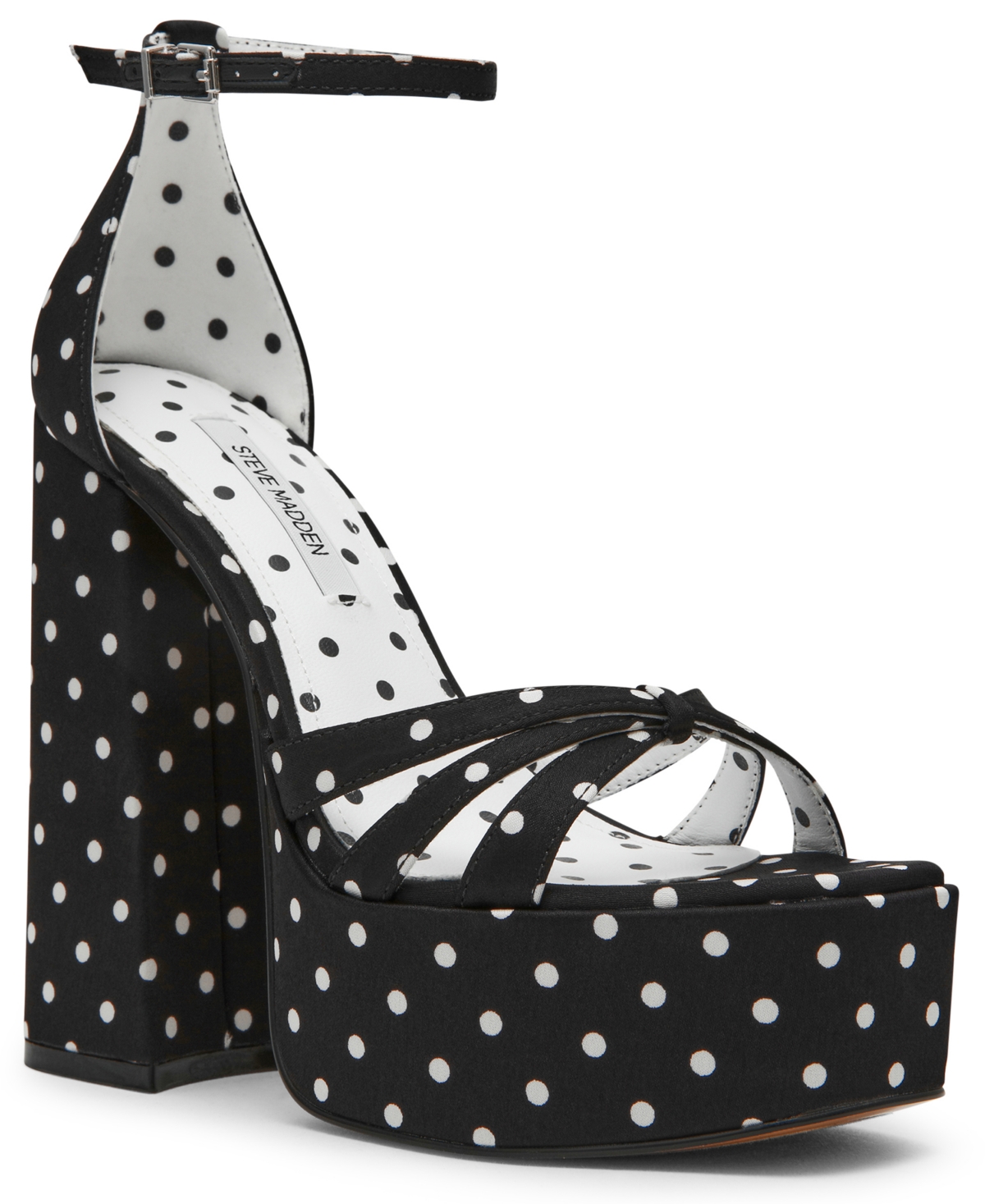 Click here for Steve Madden Womens Retro Strappy Block Heel Platf... prices