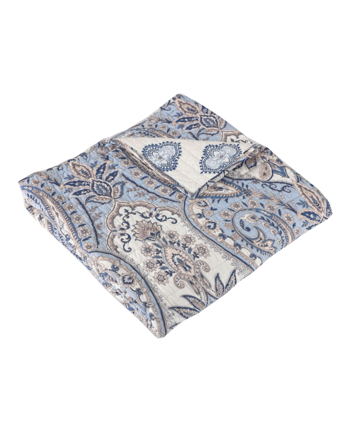 Click here for Levtex Kasey Damask Reversible Quilted Throw  50 x... prices