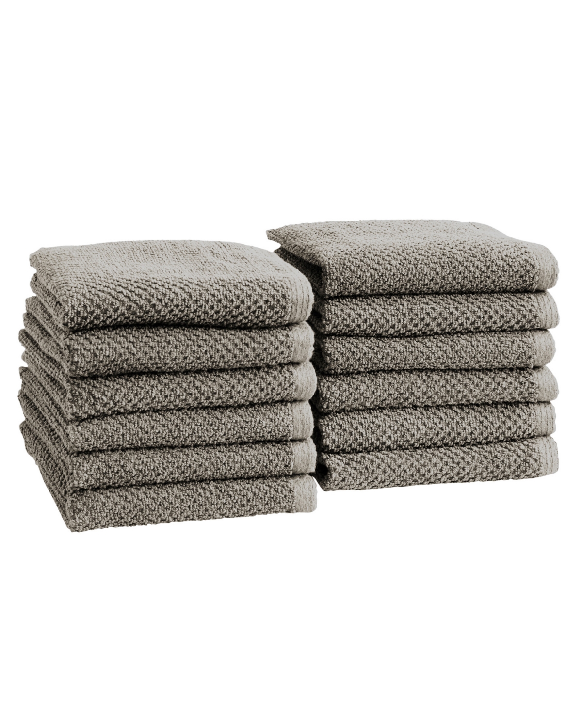 Click here for Linery & Co. Cotton Textured 12-Piece Washcloth Se... prices