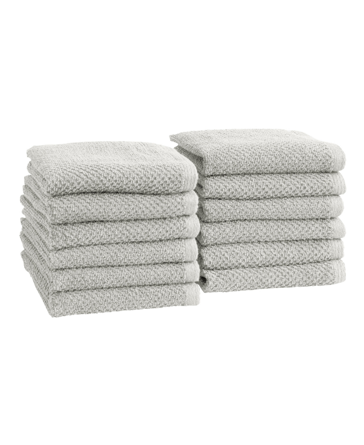 Click here for Linery & Co. Cotton Textured 12-Piece Washcloth Se... prices