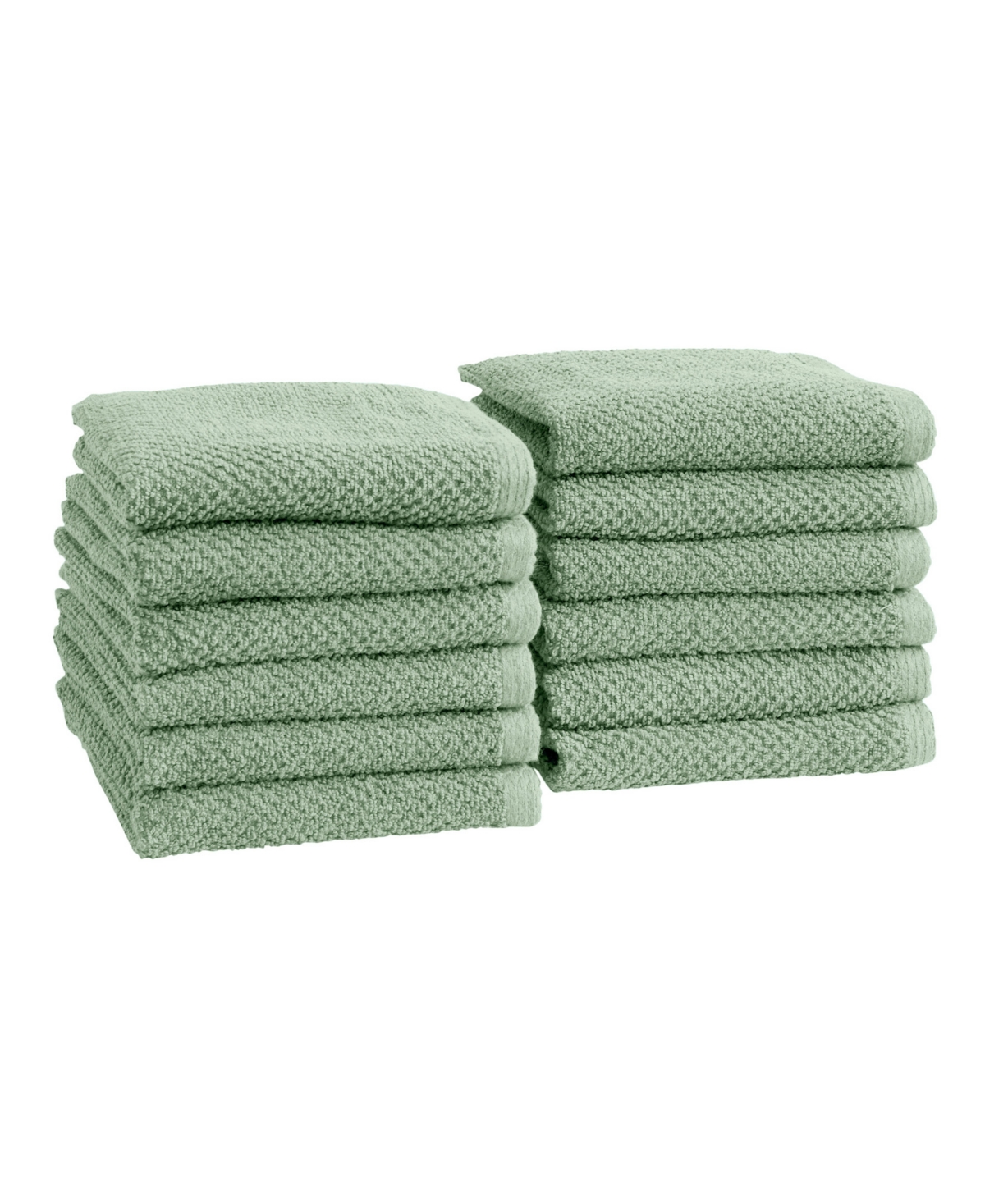 Click here for Linery & Co. Cotton Textured 12-Piece Washcloth Se... prices