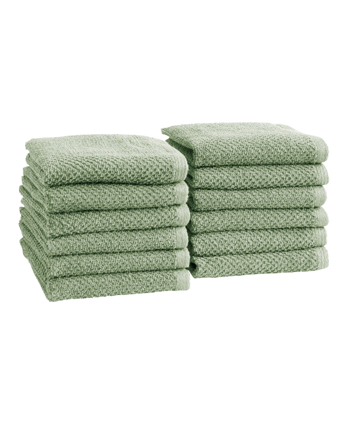 Click here for Linery & Co. Cotton Textured 12-Piece Washcloth Se... prices