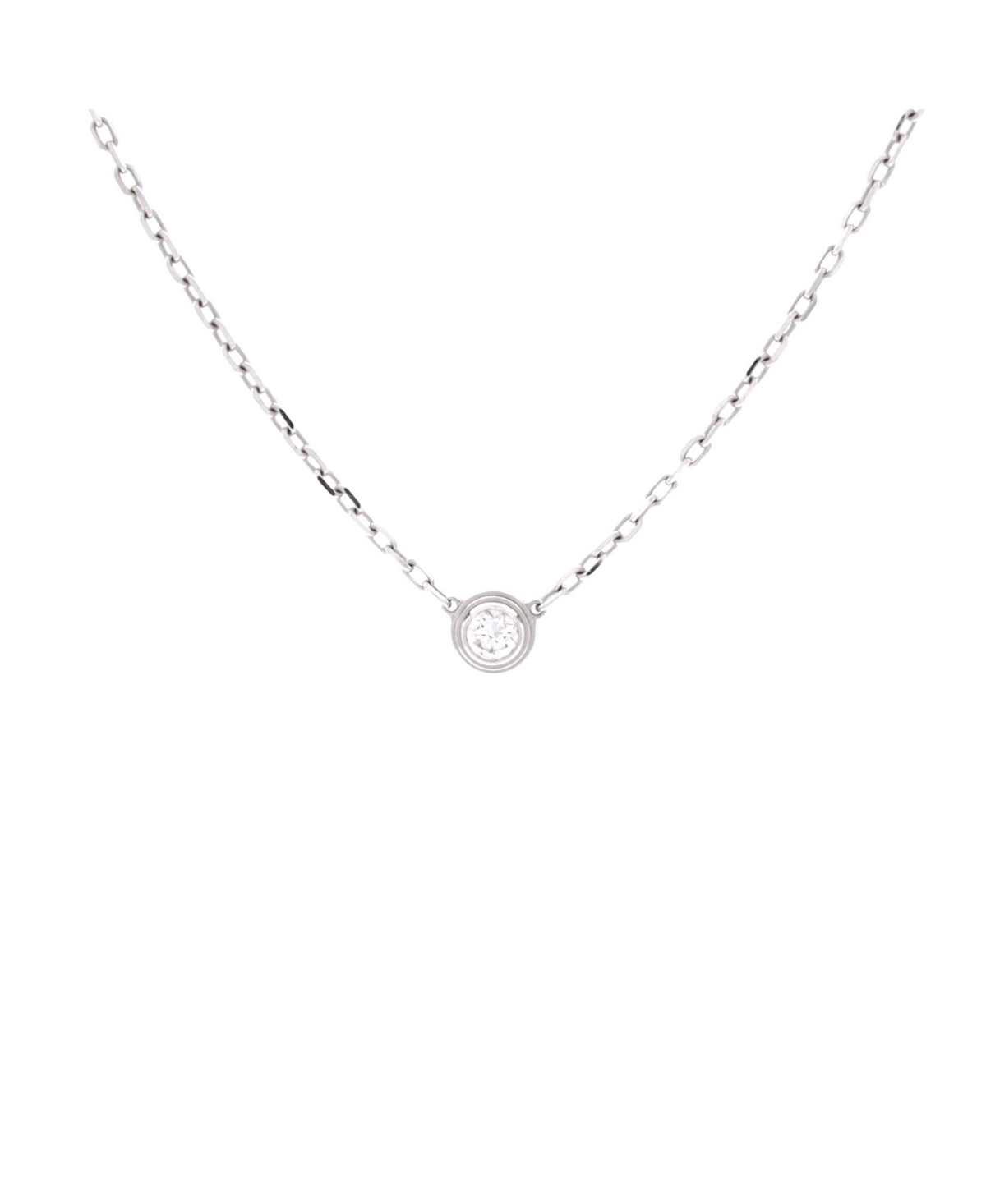 Click here for Pre-Owned Cartier DAmour Pendant Necklace - 18k wh... prices