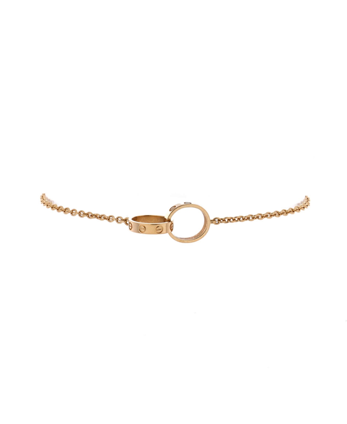 Click here for Pre-Owned Cartier Love Interlocking Bracelet - 18k... prices