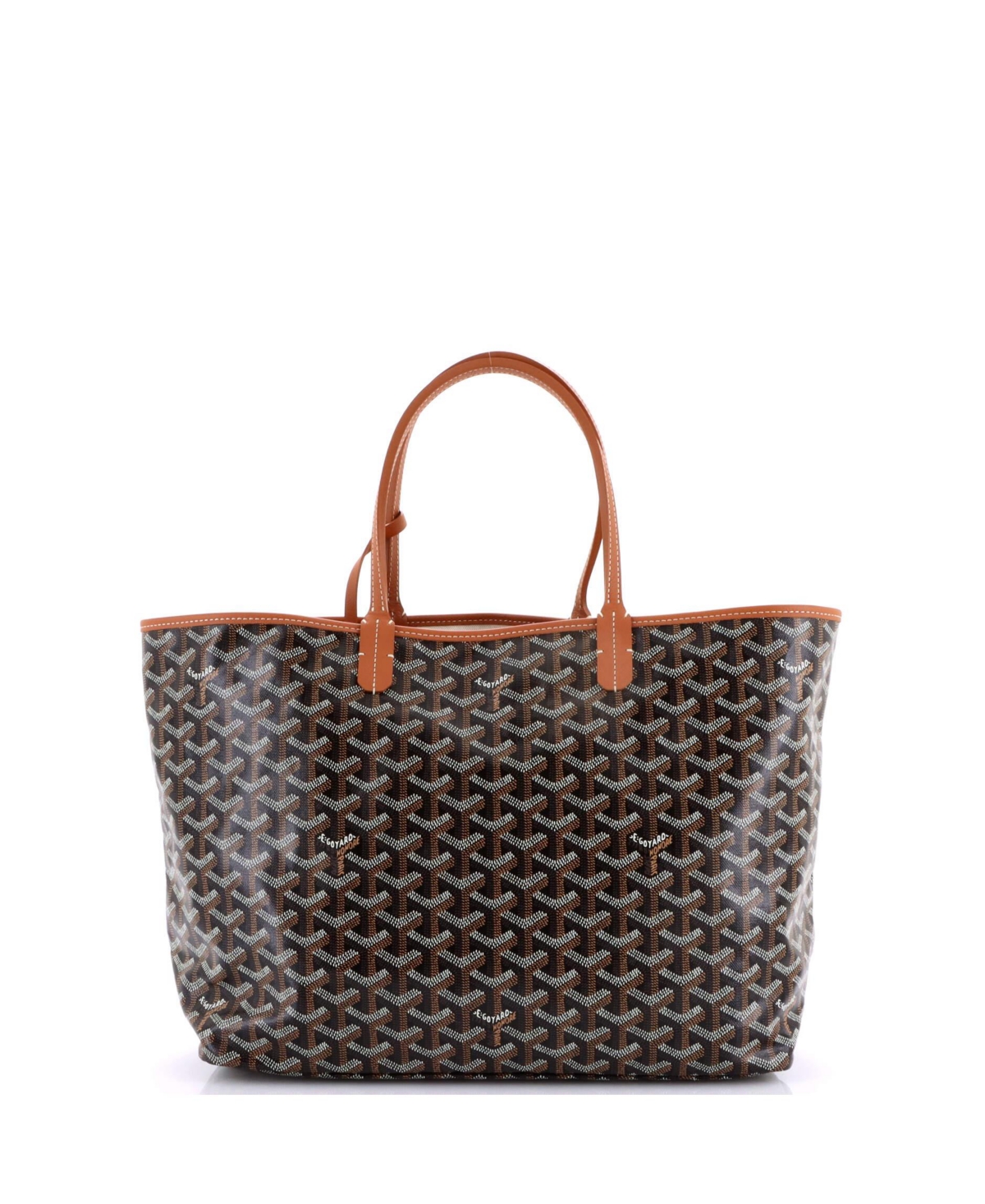 Click here for Pre-Owned Goyard Pm Saint Louis Tote Coated Canvas... prices