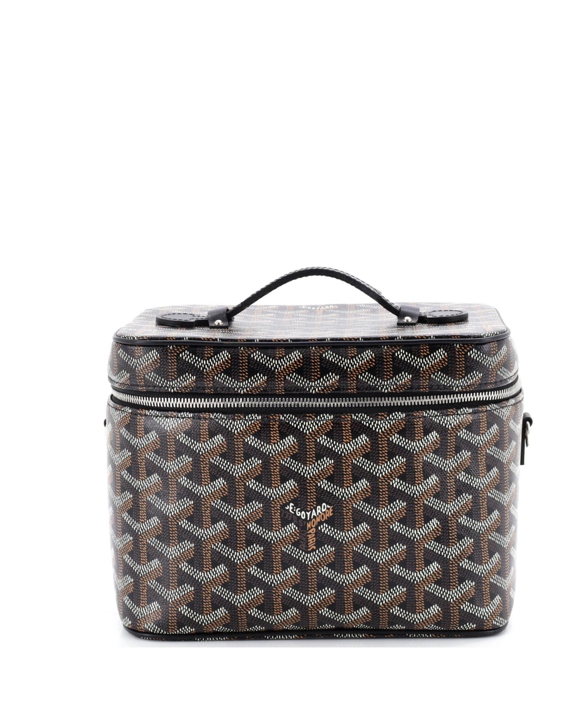 Click here for Pre-Owned Goyard Muse Vanity Case Coated Canvas -... prices
