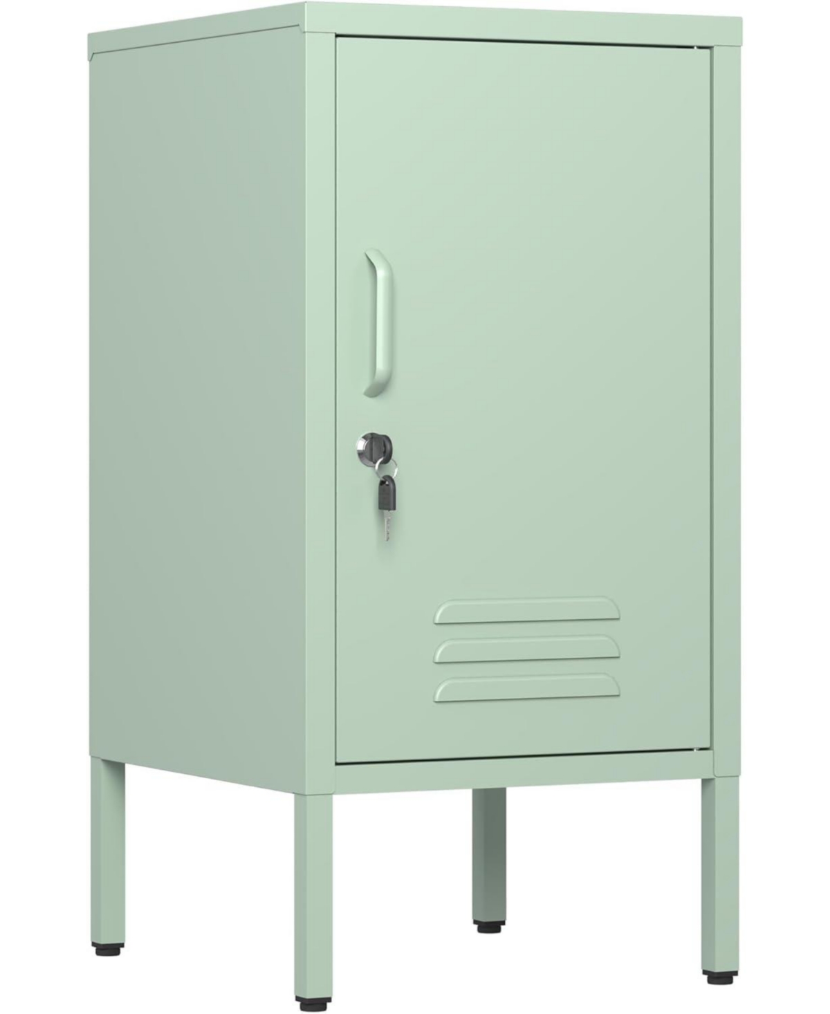 Click here for gaomon Metal Locker Nightstand with Door & Shelf... prices