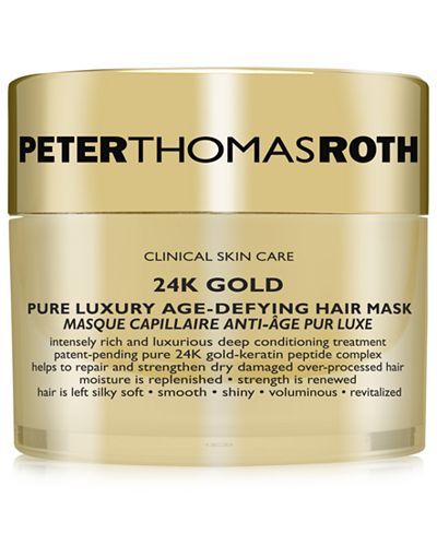 Peter Thomas Roth 24K Gold Pure Luxury Hair Mask Treatment - Hair Care ...