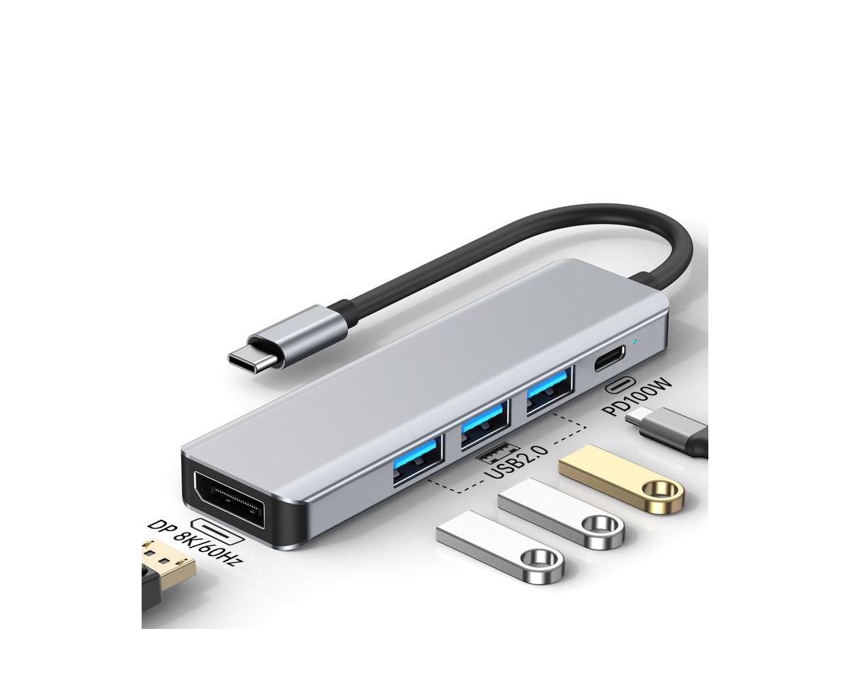 Click here for Risokeys Usb C Hub 5 in 1  with 8K60Hz DisplayPort... prices