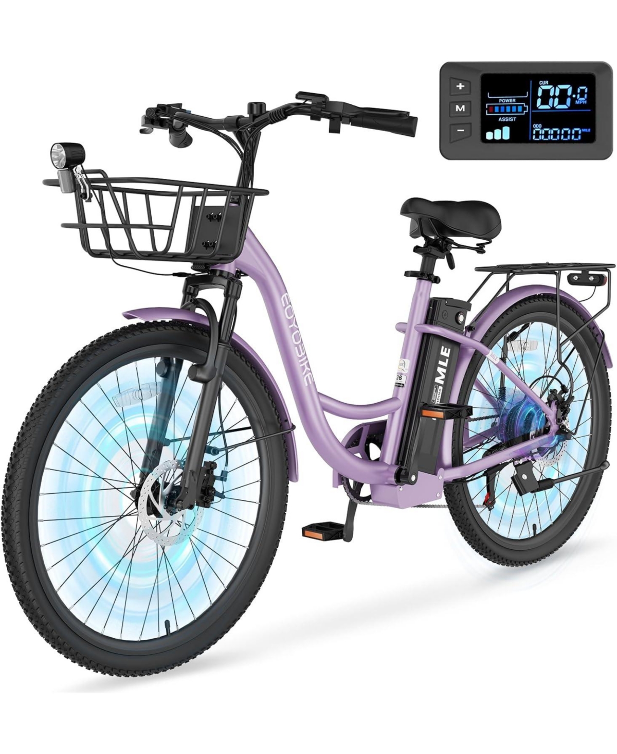 Click here for Mooncool 350W Electric Commuter Bike for Adults -... prices