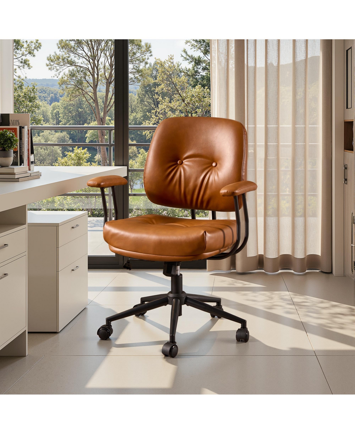 Click here for Xizzi Ergonomic Mid Back Swivel Office Chair  Extr... prices