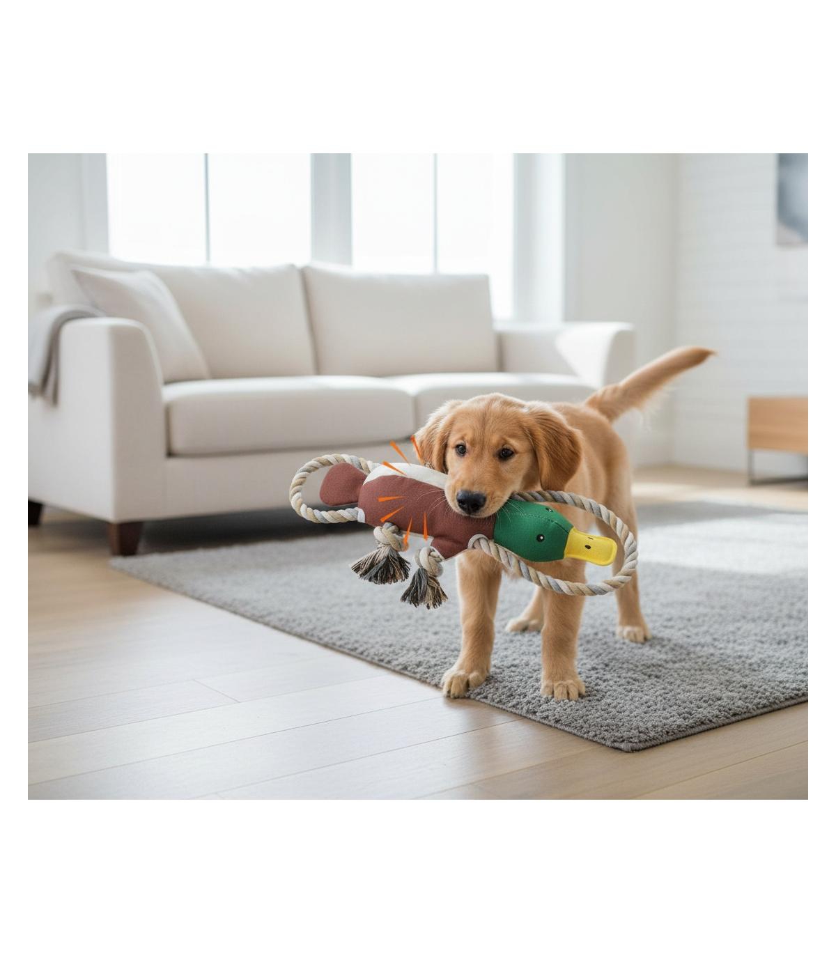 Click here for Aostirmotor Durable Duck Dog Toy for Aggressive Ch... prices