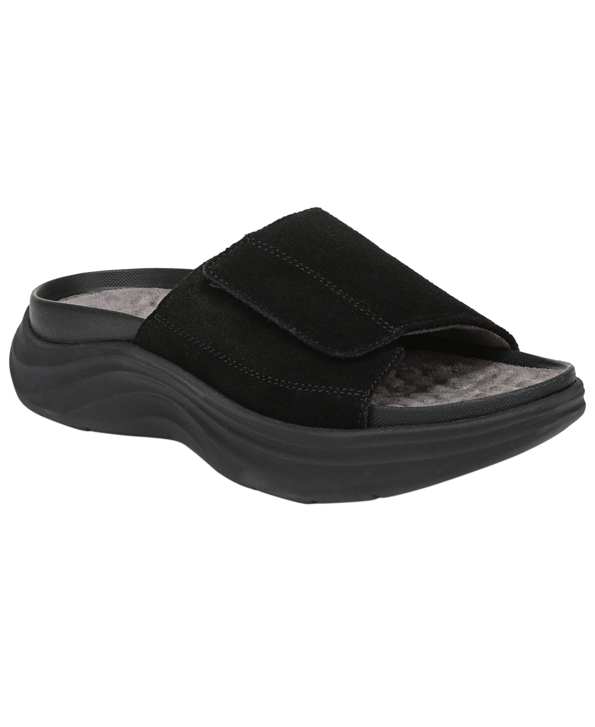 Click here for Dr. Scholls Womens Feel Calm Recovery Round Toe Sa... prices