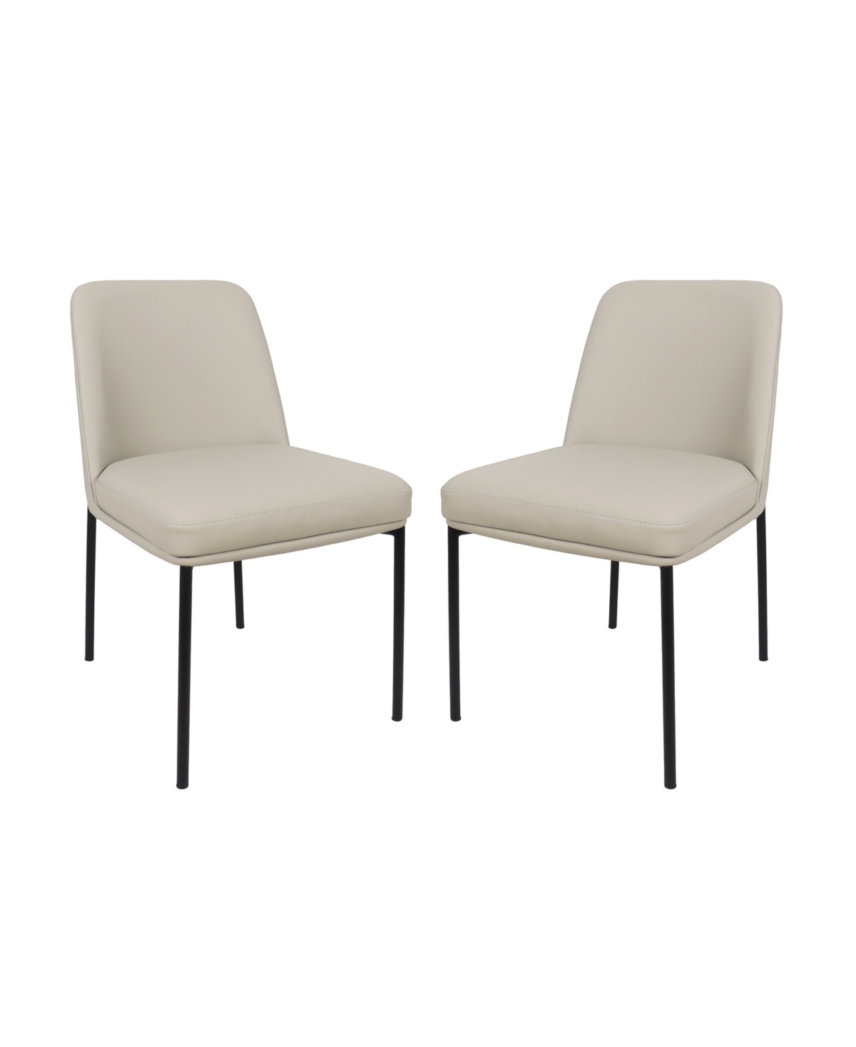 Click here for Loft Faux Leather Upholstered Dining Side Chairs... prices