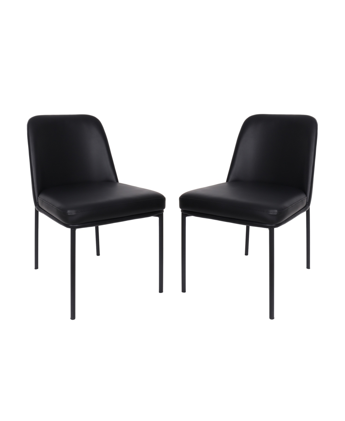 Click here for Loft Faux Leather Upholstered Dining Side Chairs... prices