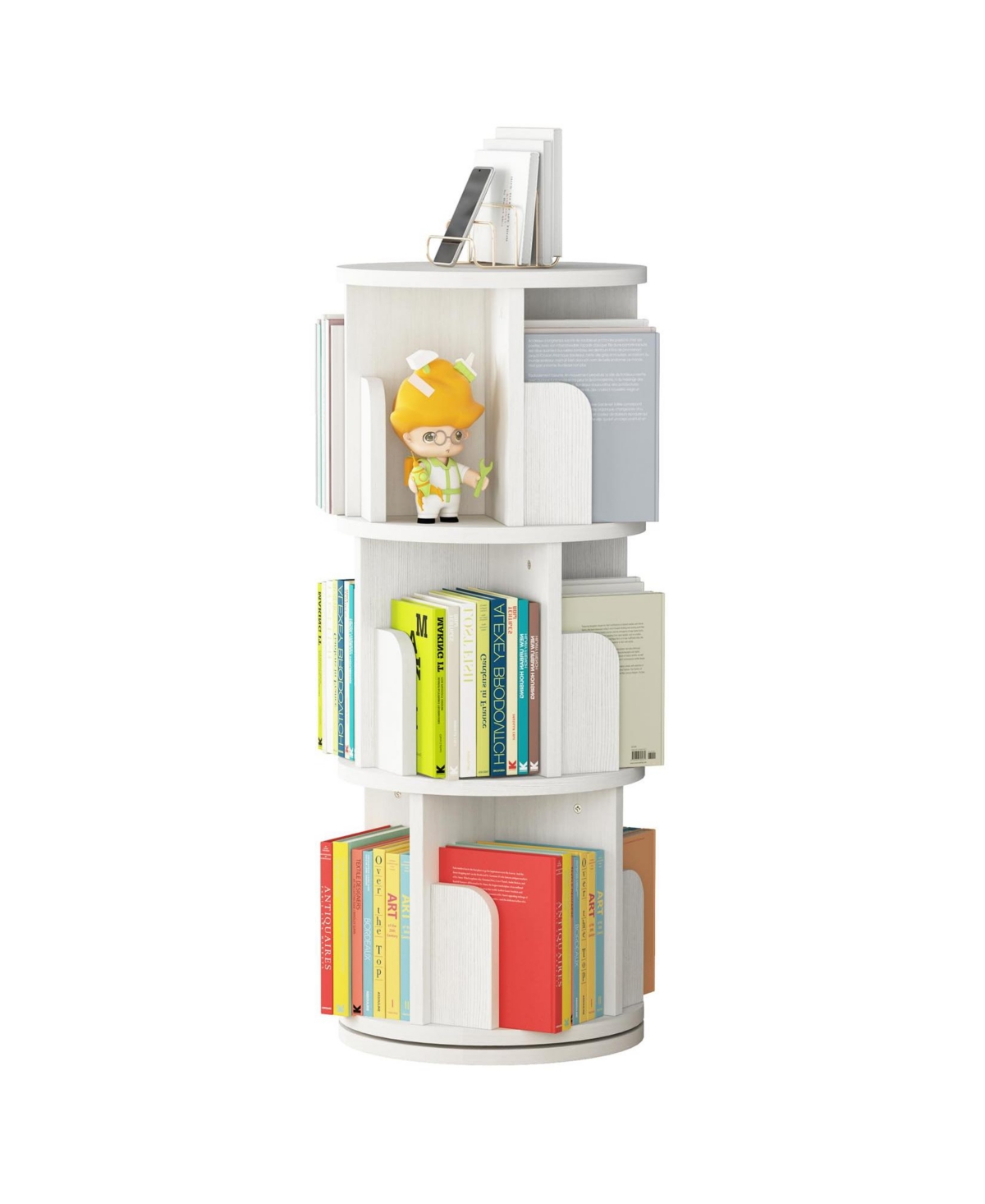Click here for Gaomon Rotating Bookshelf â Multi-Tier Spinning... prices