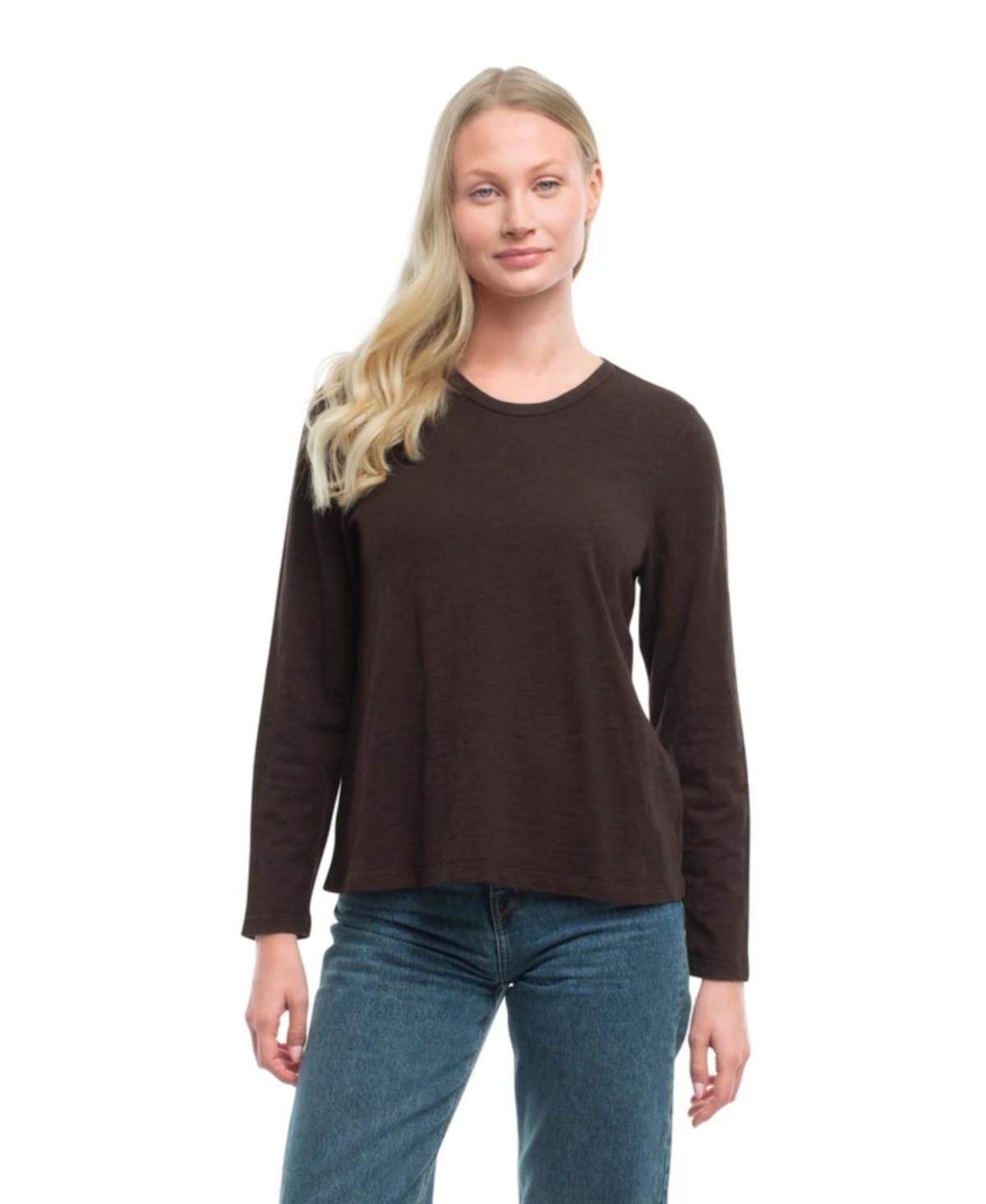 Click here for Wilt Clothing Womens Baby Fit Long Sleeve Tee - Ch... prices