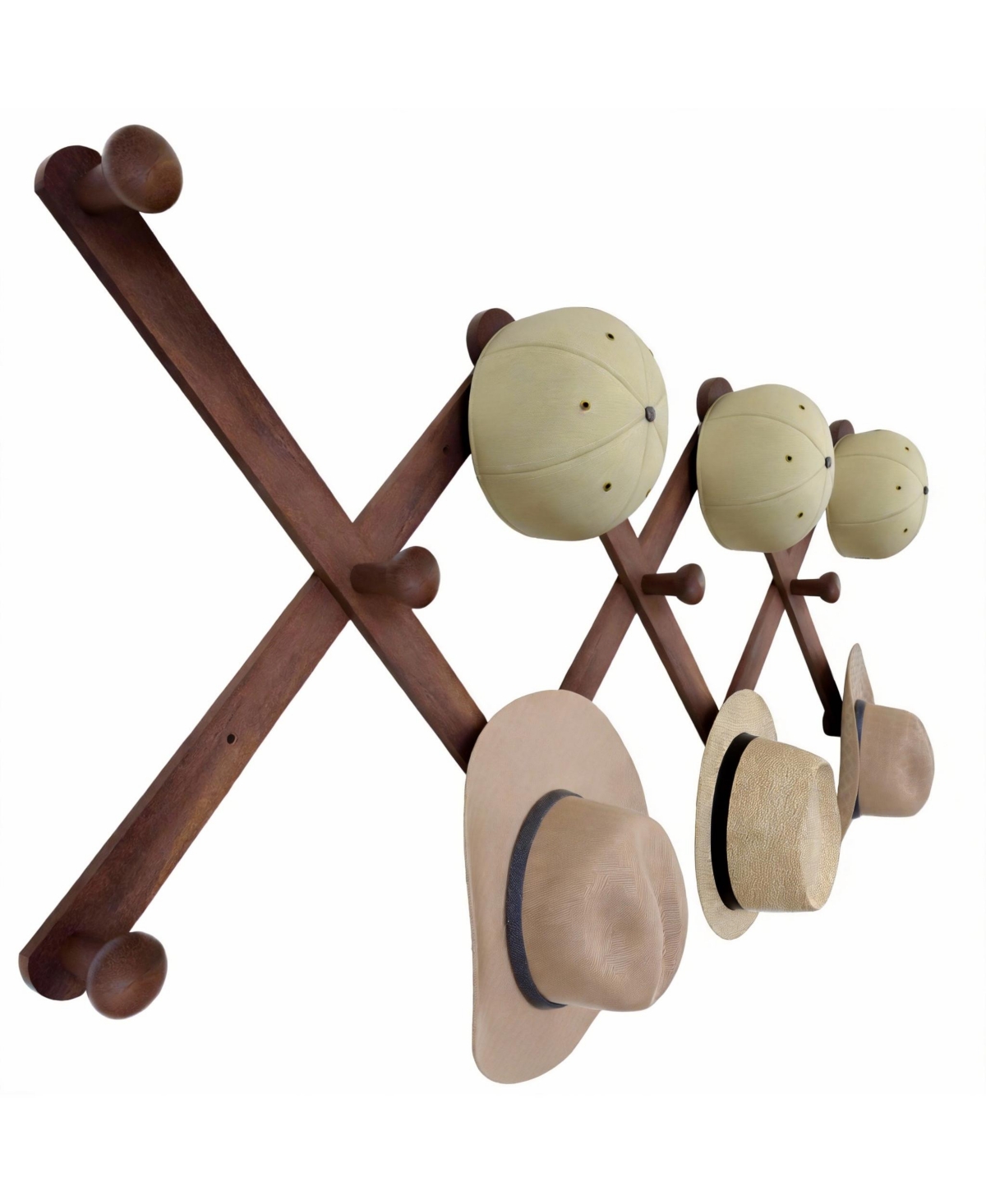 Click here for Yigii Wooden Accordion Coat Rack - Expandable  Spa... prices