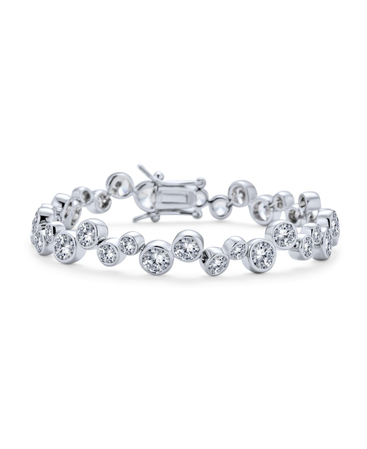 Click here for Bling Jewelry Zig Zag Geometric Cubic Zirconia Bez... prices