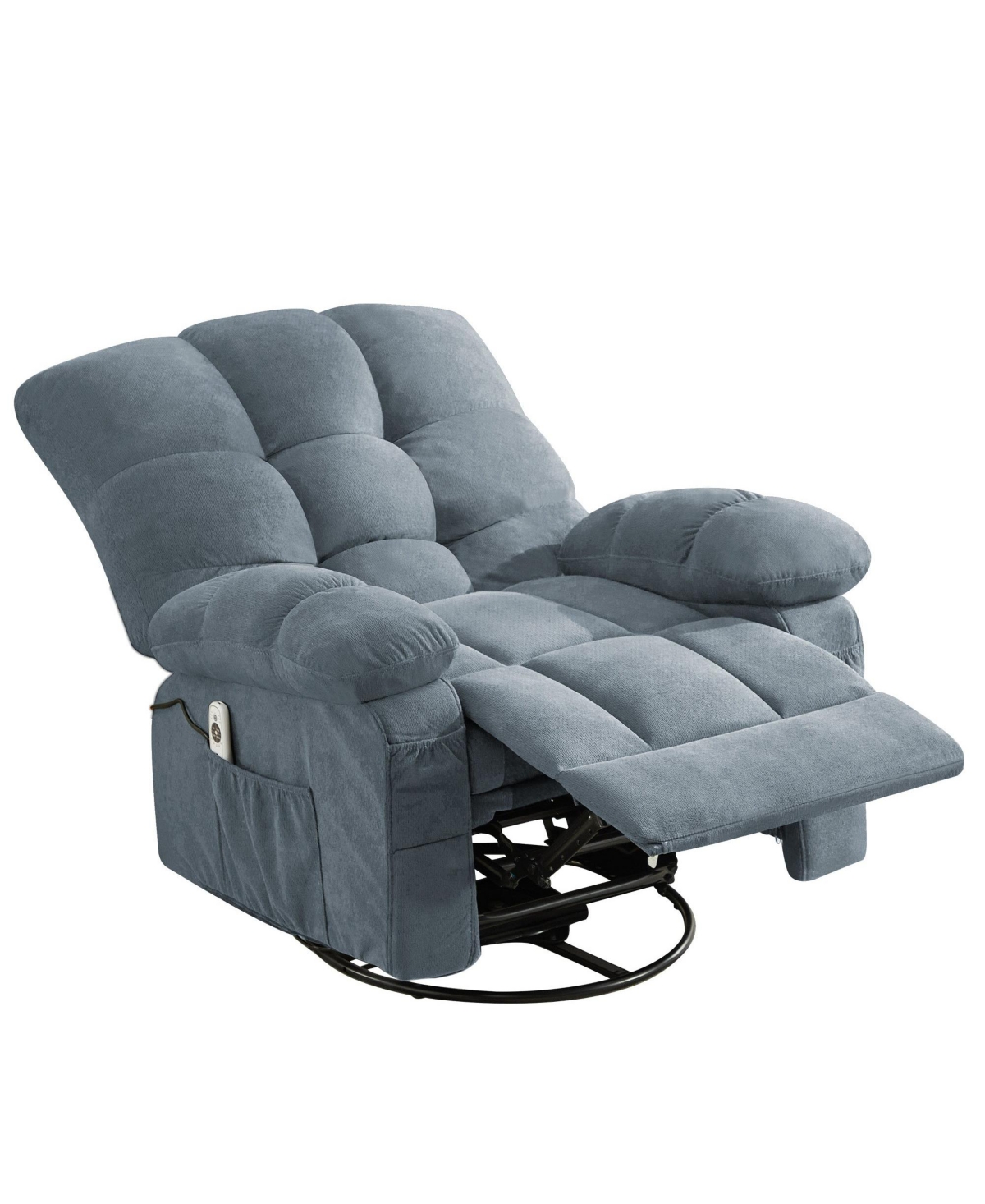 Click here for Clihome Oversized Swivel Recliner Chair with Vibra... prices