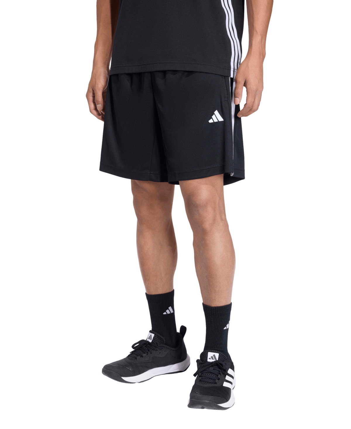 Click here for adidas Mens Workout Essentials Regular-Fit Shorts... prices