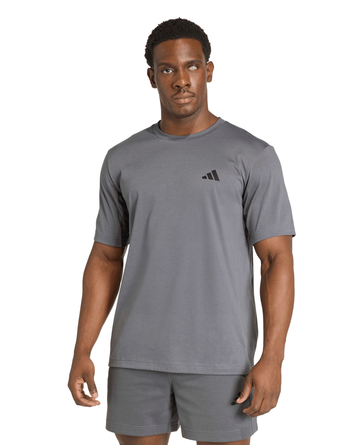 Click here for adidas Mens Workout Essentials Crewneck T-Shirt -... prices