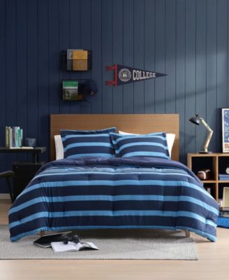 Click here for Nautica Keelson Stripe Reversible Comforter Sets prices