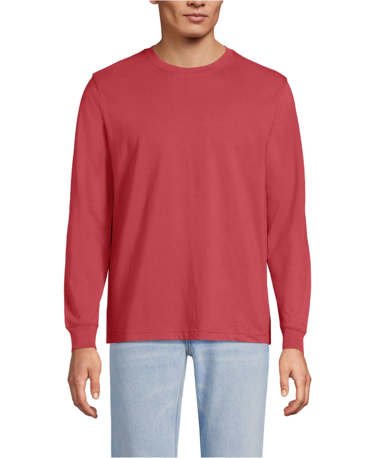 Click here for Lands End Mens Tall Super-t Long Sleeve Henley Shi... prices