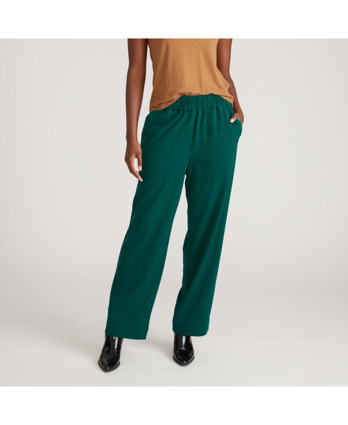Click here for Universal Standard Plus Size All Day Easy Pants -... prices
