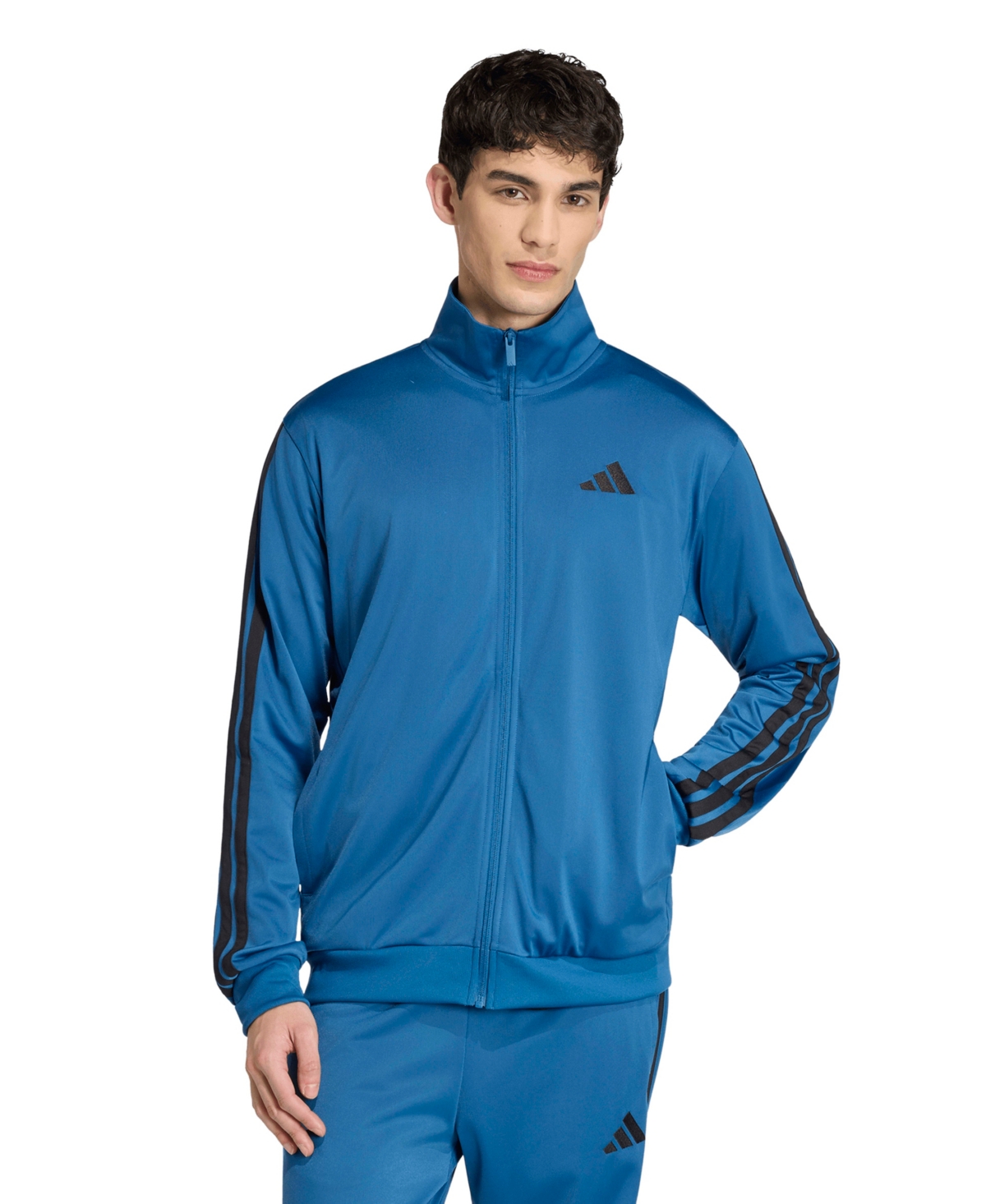 Click here for adidas Mens 3 Stripes Tricot Regular Track Top - D... prices