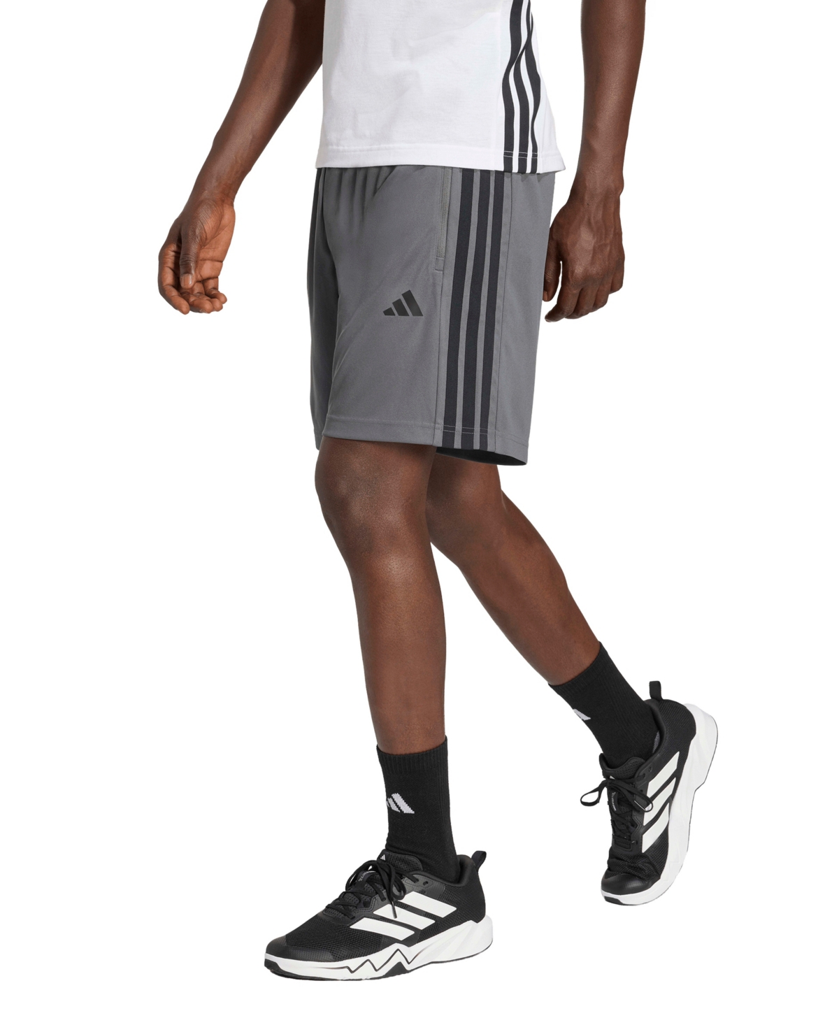 Click here for adidas Mens Workout Essentials Regular-Fit Shorts... prices
