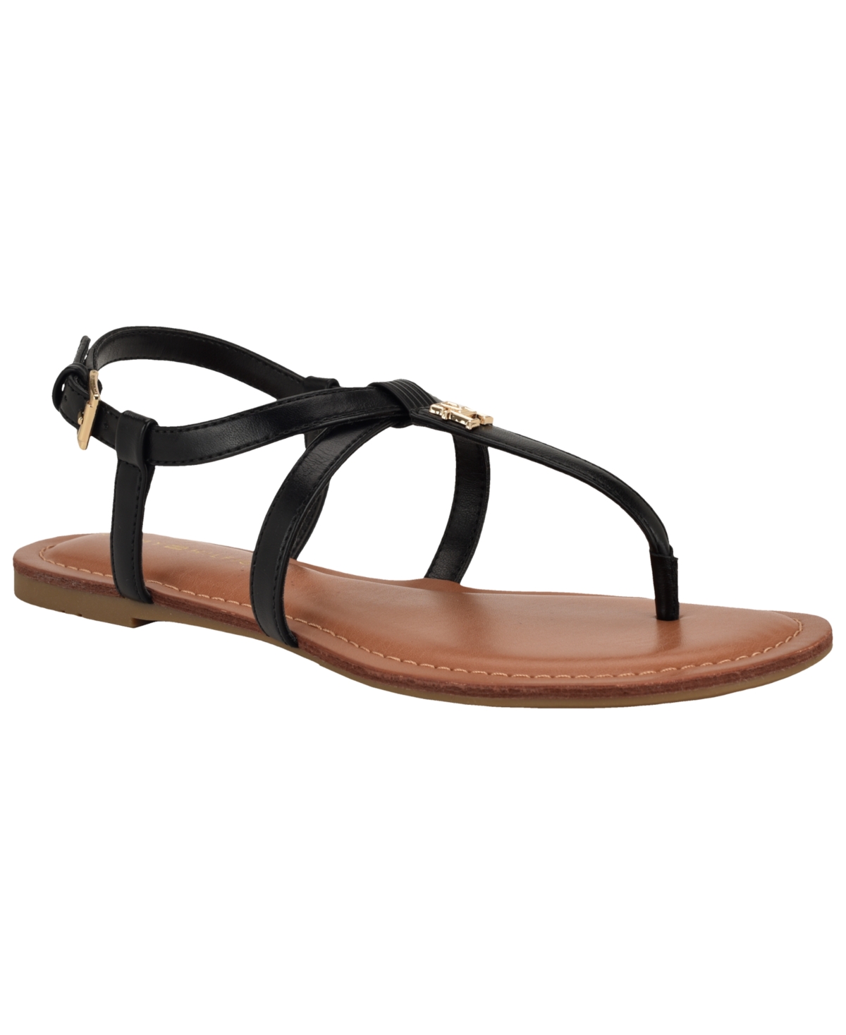 Click here for Tommy Hilfiger Womens Lohian Strappy Flat Thong Sa... prices