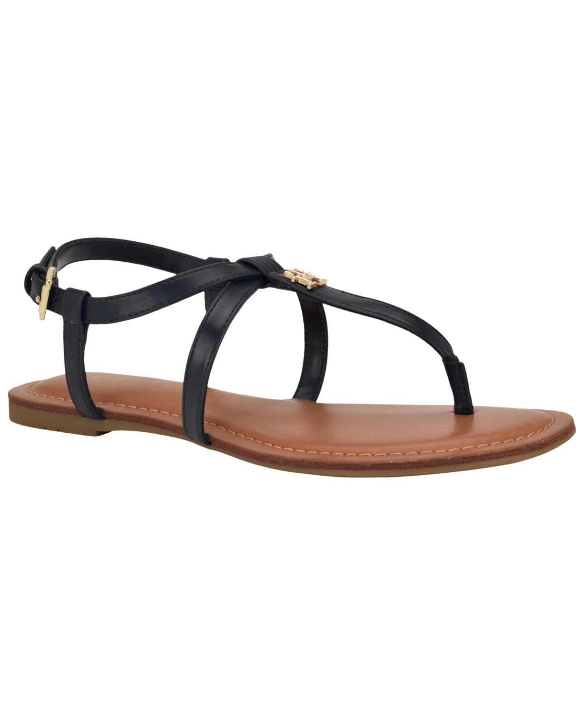 Click here for Tommy Hilfiger Womens Lohian Strappy Flat Thong Sa... prices