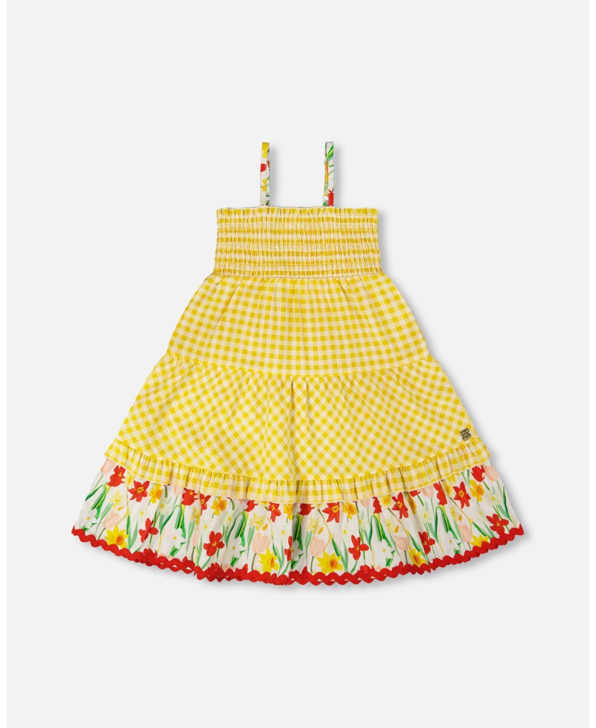 Click here for Deux par Deux Toddler Girls Sundress - Yellow ging... prices