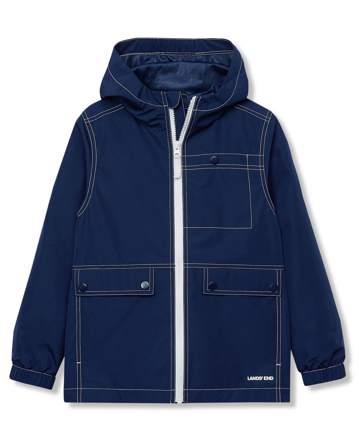 Click here for Lands End Girls Water Resistant Ocean Breeze Jacke... prices