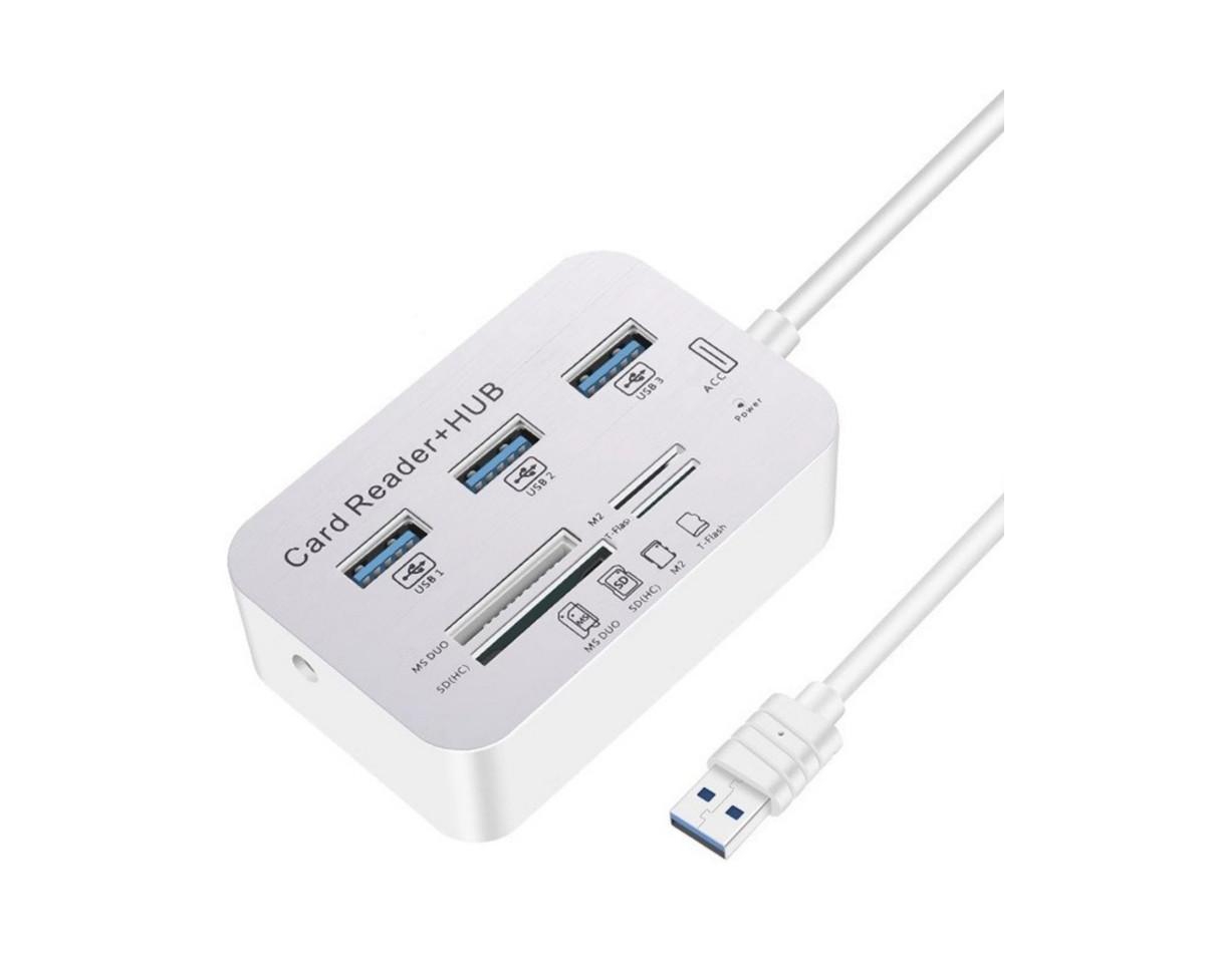 Click here for Risokeys 7-in-1 Usb 3.0 Hub with Multi-Card Reader... prices