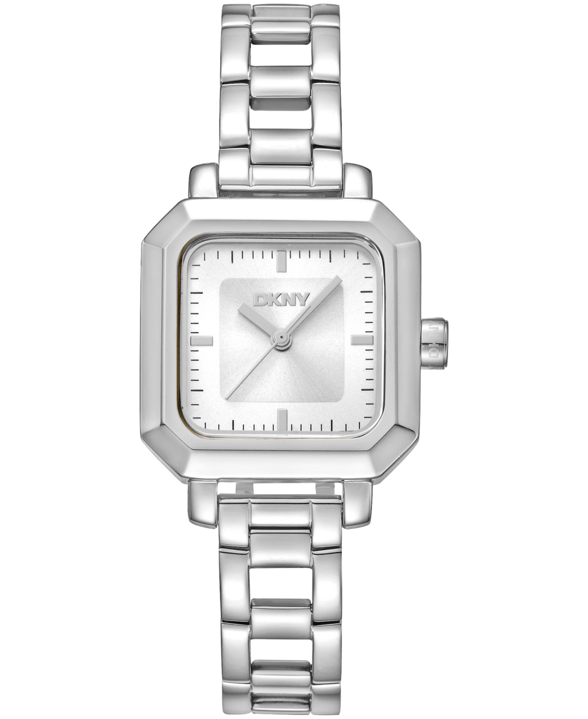 Click here for Dkny Womens Silver Dial Open Link Stainless Steel... prices