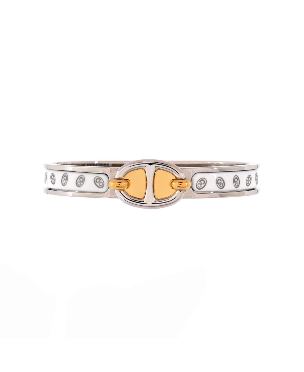 Click here for Pre-Owned HERMES Mini Clic Chaine dAncre Bracelet... prices