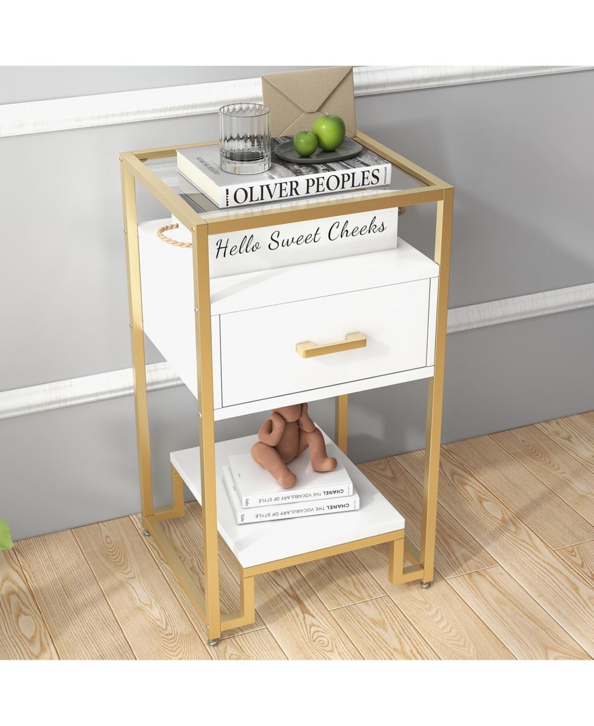 Click here for gaomon Nightstand  Mid Century Modern End Table wi... prices