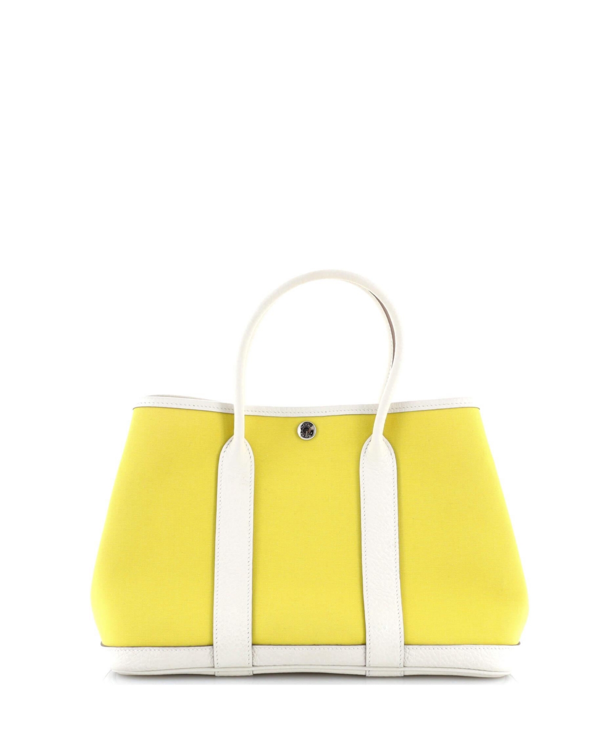 Click here for Pre-Owned HERMES 30 Garden Party Tote Toile and Le... prices